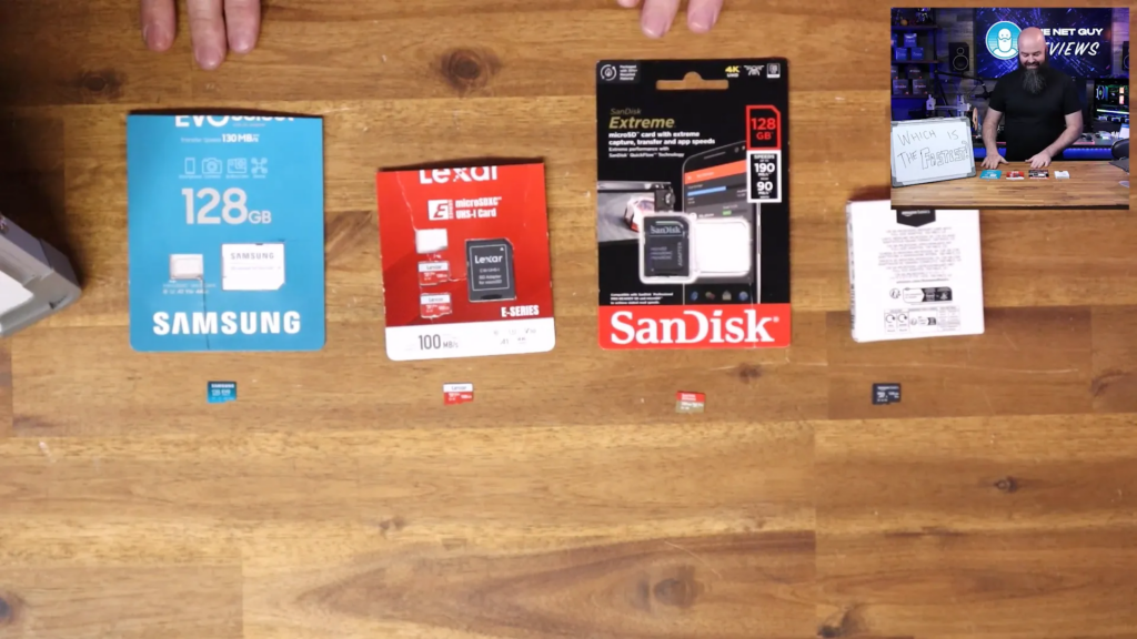 The Fastest 128GB MicroSD Card: A Hands-On Comparison – The NET Guy